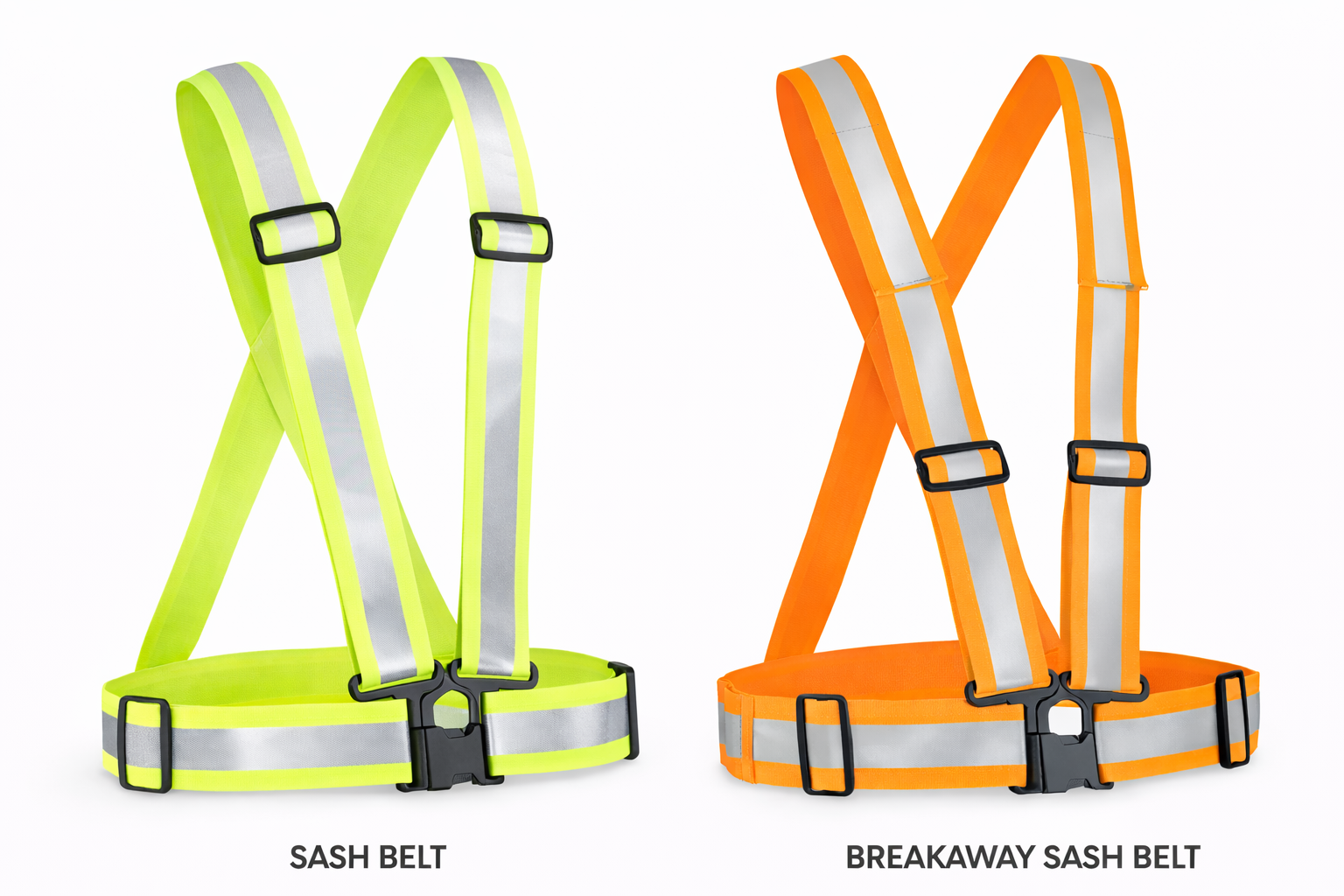 Hi-Vis Safety Sash Belts - Grwan Group